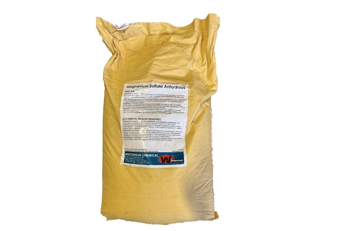 Magnesium Sulfate Anhydrous USP – Wintersun Chemical